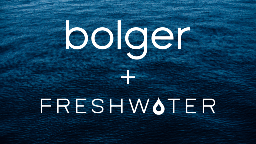 Bolger & Freshwater - a Lasting Partnership - Freshwater Society Bolger & Freshwater - a Lasting Partnership - Freshwater Society